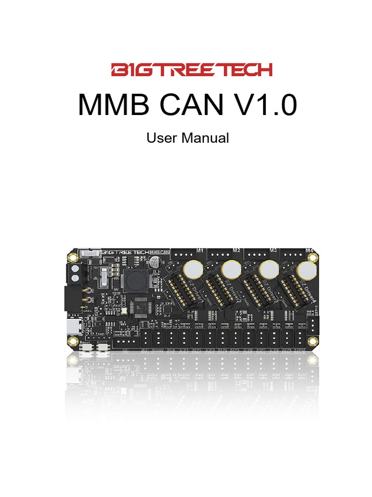 BIGTREETECH MMB CAN V1.0 User Manual | PDF | Booting | Usb