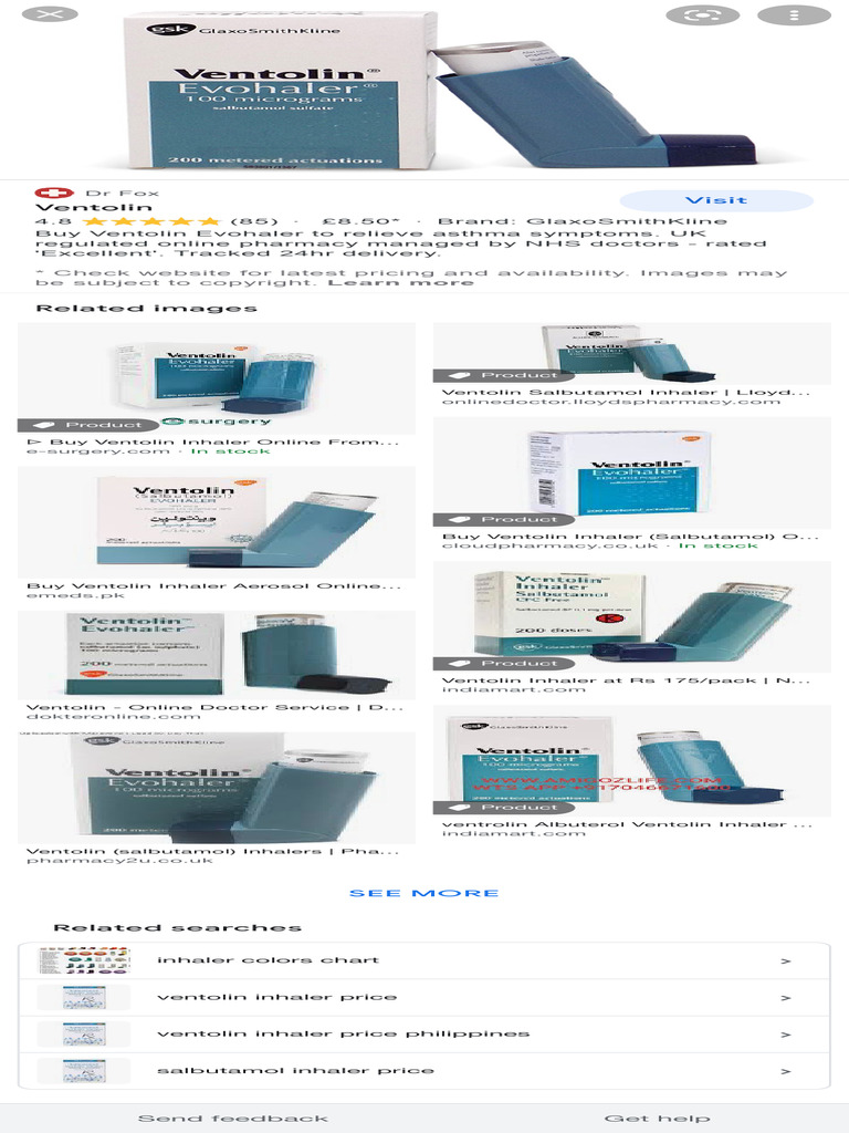 Ventolin Inhaler - Google Search | PDF | Self-Improvement