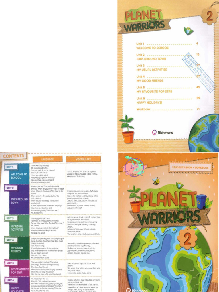 Planet Warriors 2 Book y Activity | PDF