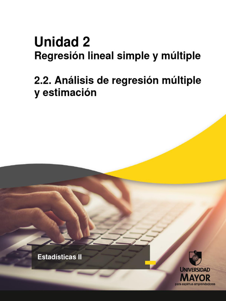 Ejercicios regresion lineal | PDF | Regresión lineal | Análisis de regresión