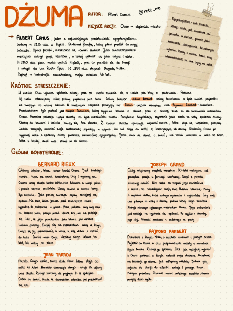 Dżuma | PDF