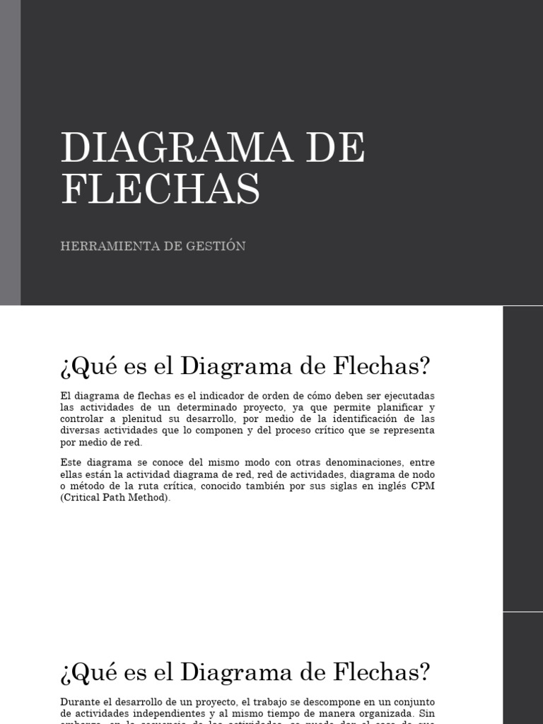 Diagra de Flechas | PDF