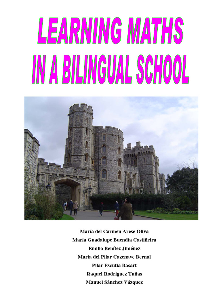 Learning Maths in A Bilingual School | PDF | Plan de estudios | Maestros