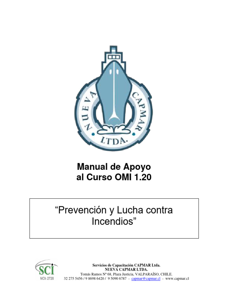 3 Manual Curso Omi 1 20 Prev y Lucha Contra Incendios | PDF | Combustión | Agente oxidante