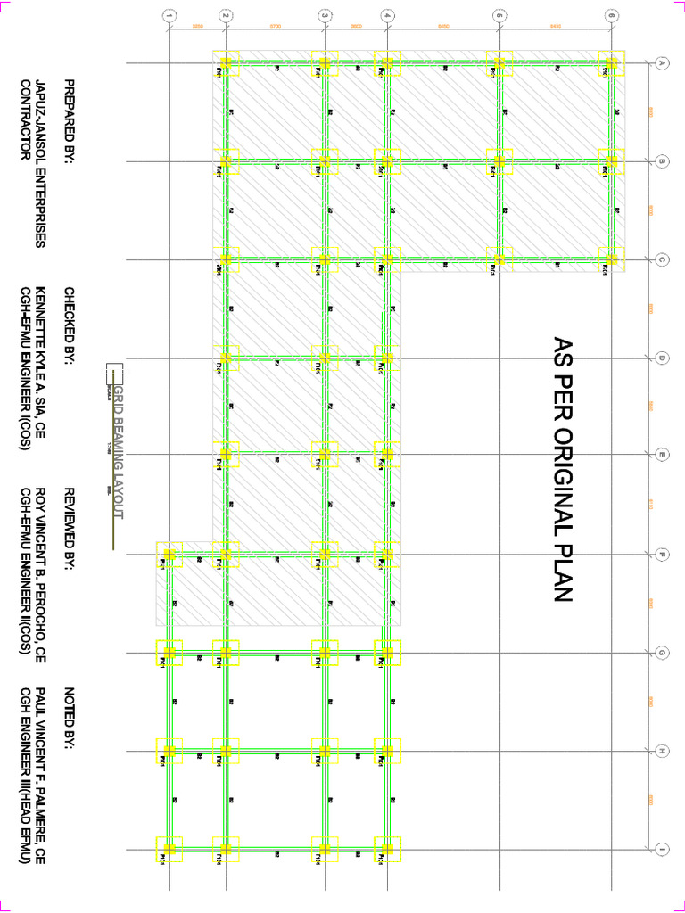 Footing Per Original Plan | PDF