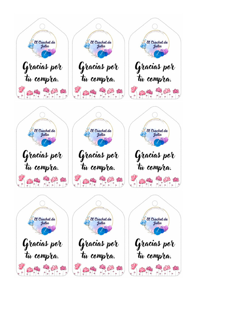 Gracias Por Tu Compra | PDF