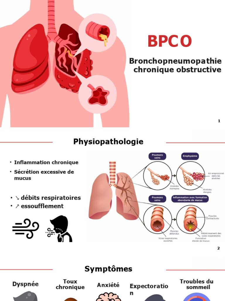 Comprendre et Gérer la BPCO | PDF | Respiration | Physiologie
