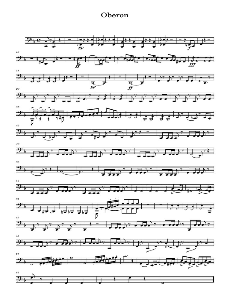 Oberon Susaphone | PDF