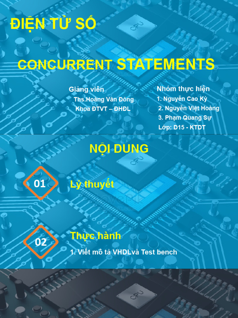 Concurren Statements | PDF