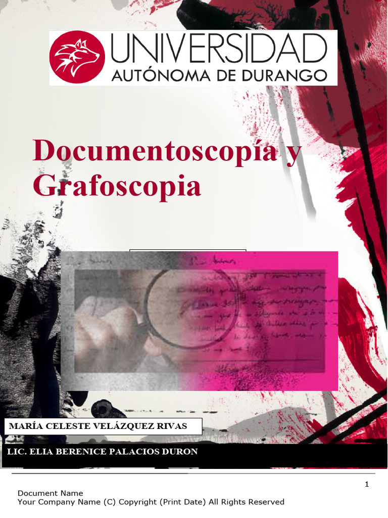 Documentoscopia y Grafoscopia Con Plantillas | PDF | Grafología | Verdad