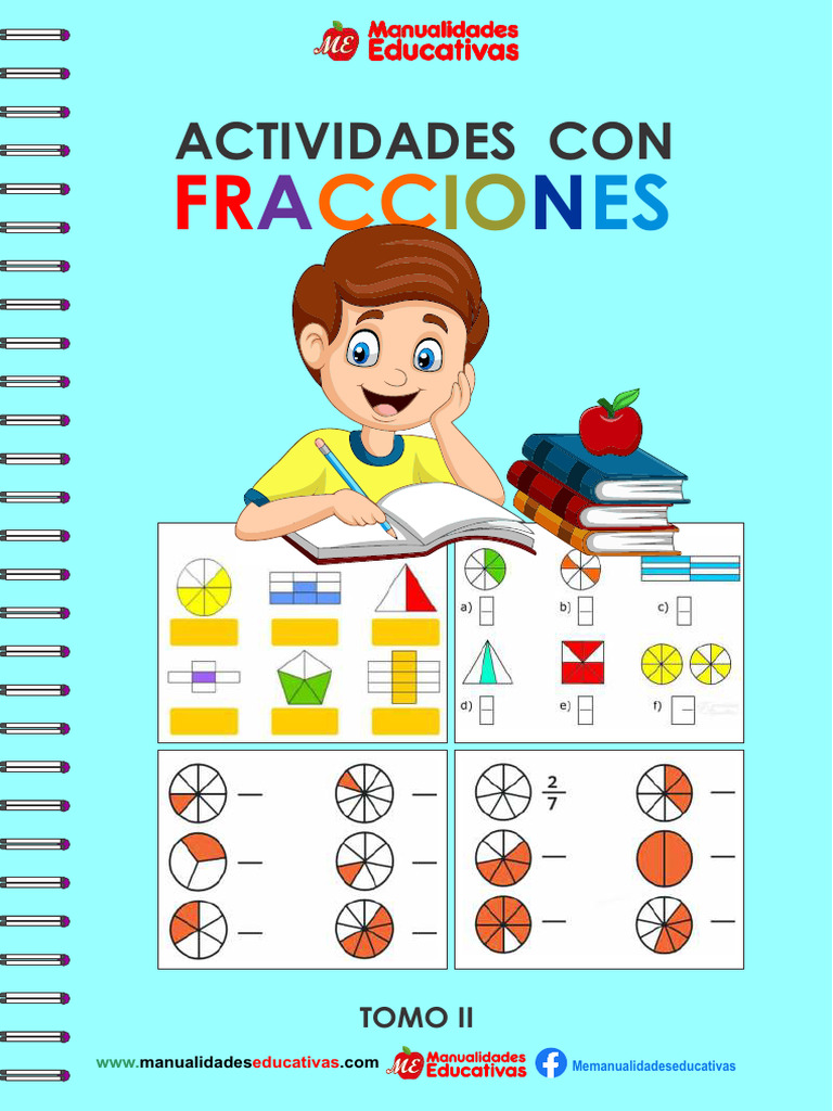 2 Tomo Ii Cuaderno de Ejercicios de Fracciones Primaria | PDF