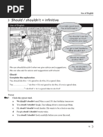 Should - Shouldn't Worksheet For 3rd Live Worksheets | PDF | Worksheet ...