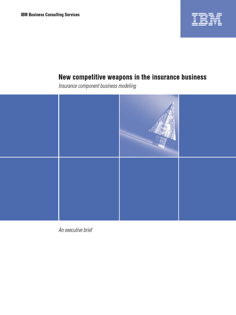 Insurance Component Business Modeling Ibm | PDF | Insurance | Business ...