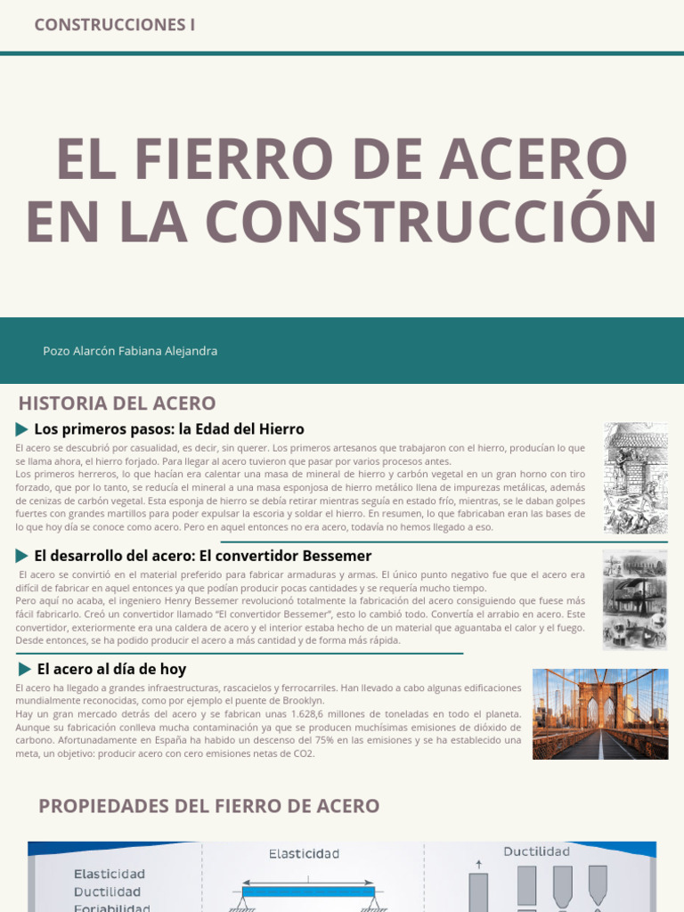 El Fierro de Acero | PDF | Acero | Hierro