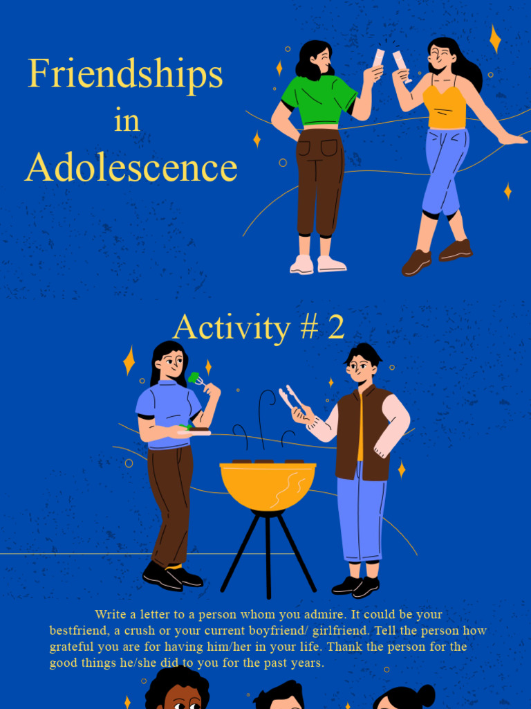 Friendships in Adolescence | PDF | Intimate Relationships | Adolescence