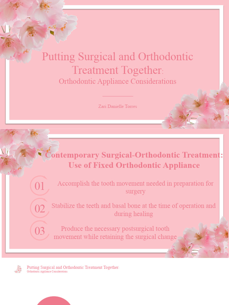 Surgery - Module 6a | PDF | Orthodontics | Dentistry Branches