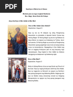 Opening Prayer Tagalog | PDF