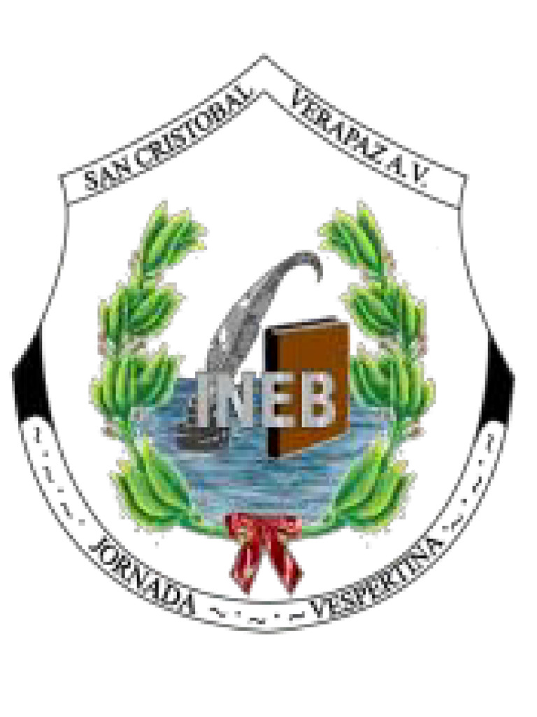 Logo Ineb Jornada Vespertina San Cristobal Verapaz | PDF