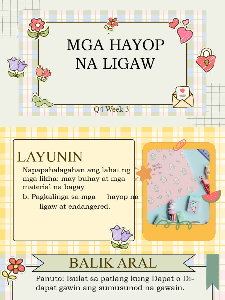 ESP Q4 Week 3 Day 1 | PDF