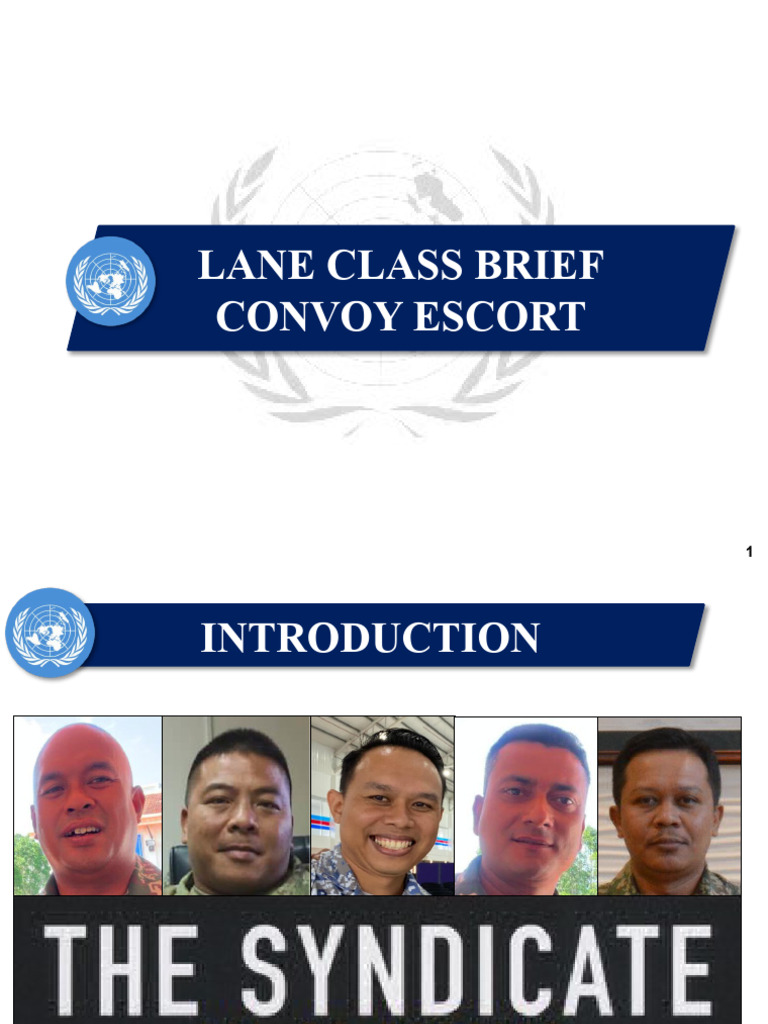 Lane Class Convoy Escort 2 | PDF | Humanitarian Aid | Negotiation