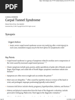 CTS-6 Evaluation Tool for Carpal Tunnel | PDF | Carpal Tunnel Syndrome ...