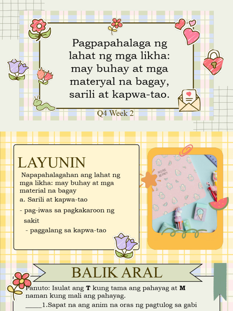 ESP-Q4-Week 2 - Day 1 | PDF