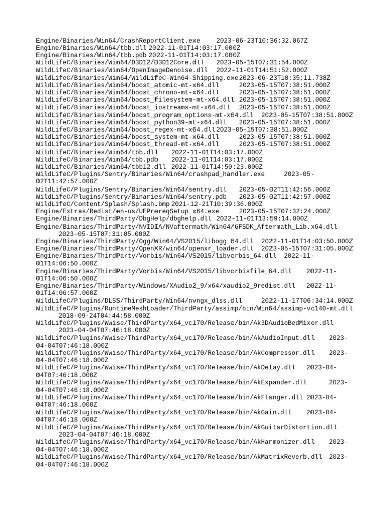 Manifest NonUFSFiles Win64 | PDF | Computing | Computer File