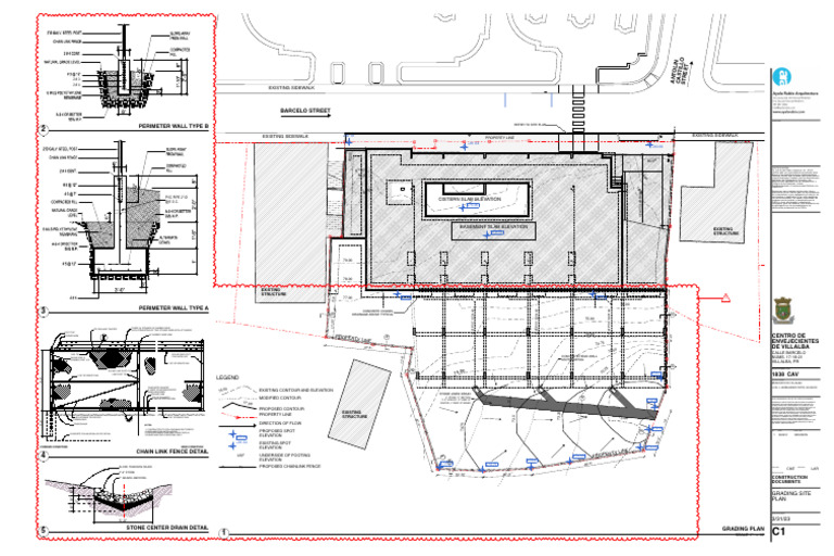 Grading Plan for Villalba Senior Center | PDF
