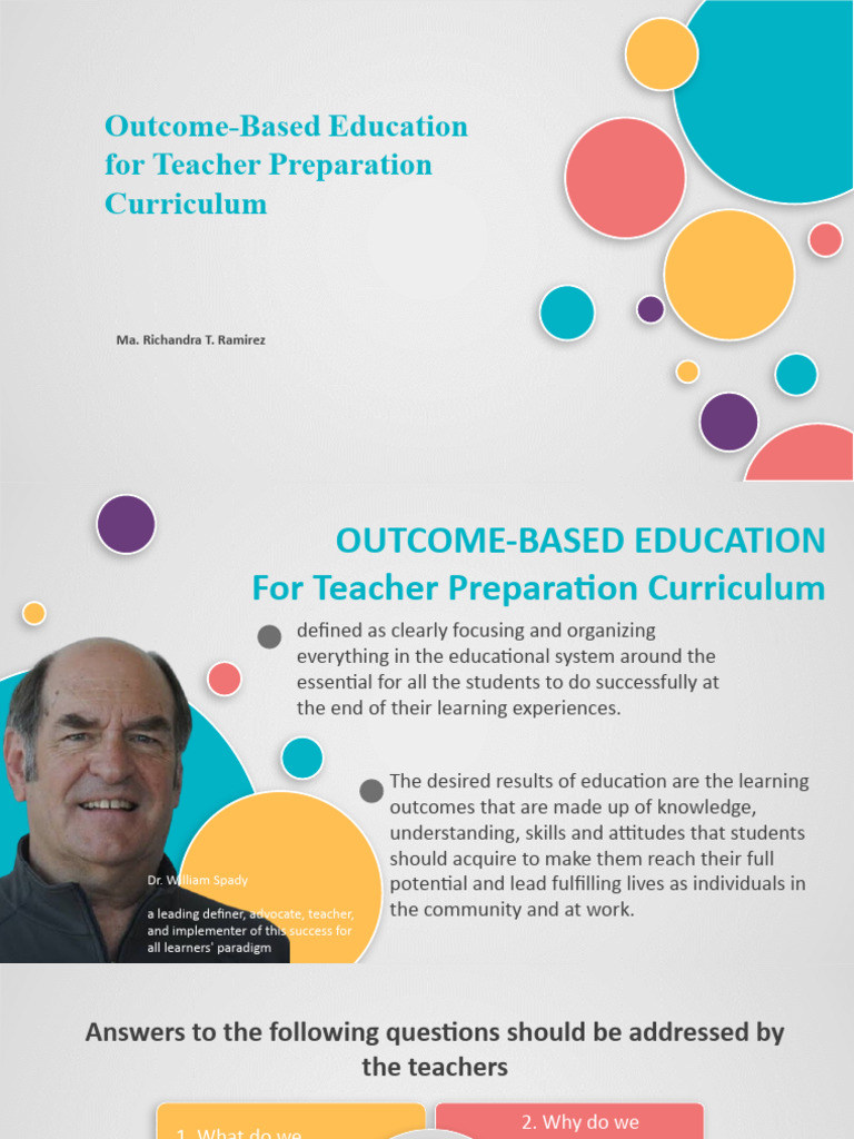 OBE Guide for Teacher Preparation | PDF | Educational Assessment | Learning