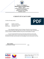 Certification of No Records | PDF | Wellness