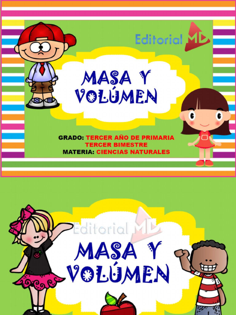 Masa y Volumen | PDF