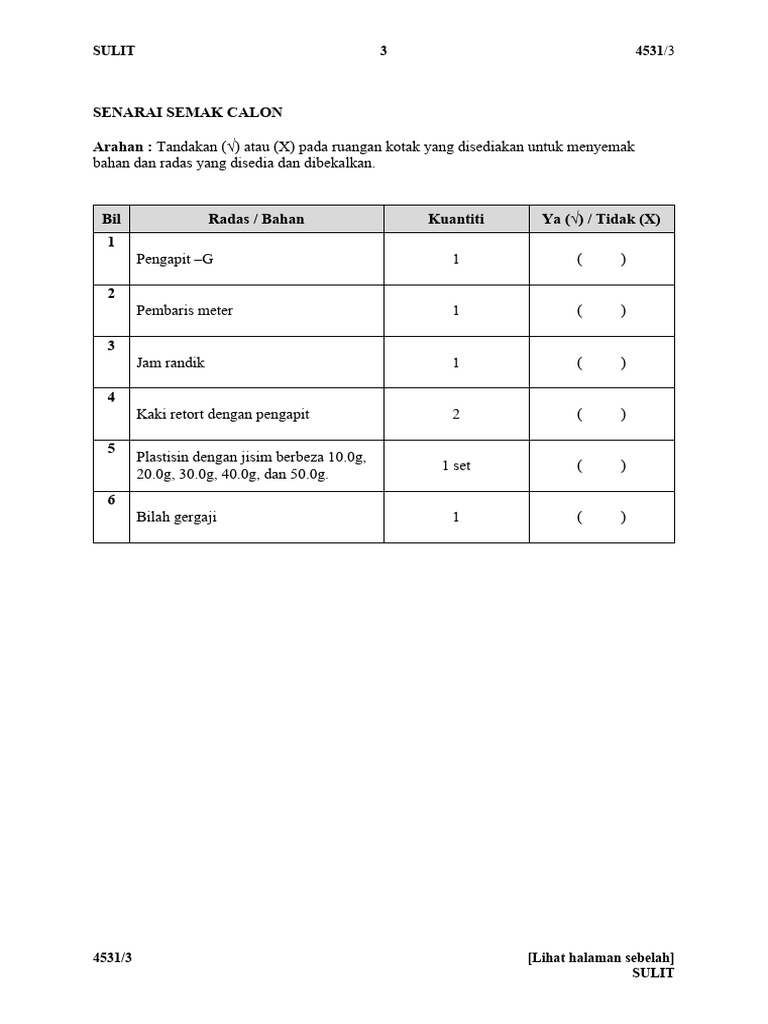 Fizik Kertas Amali PPT 2023 | PDF