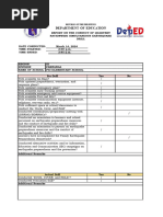 UPDATED Annex B. NSED Monitoring Reporting Template V 2025 | PDF ...