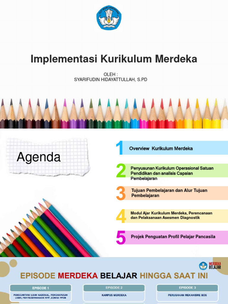 Sosialisasi Implementasi Kurikulum Merdeka | PDF