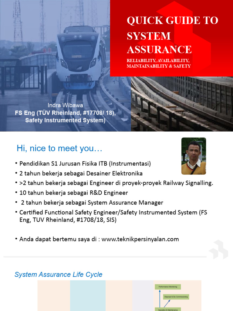 Panduan Sistem Assurance dan Keamanan | PDF | Teknologi & Rekayasa