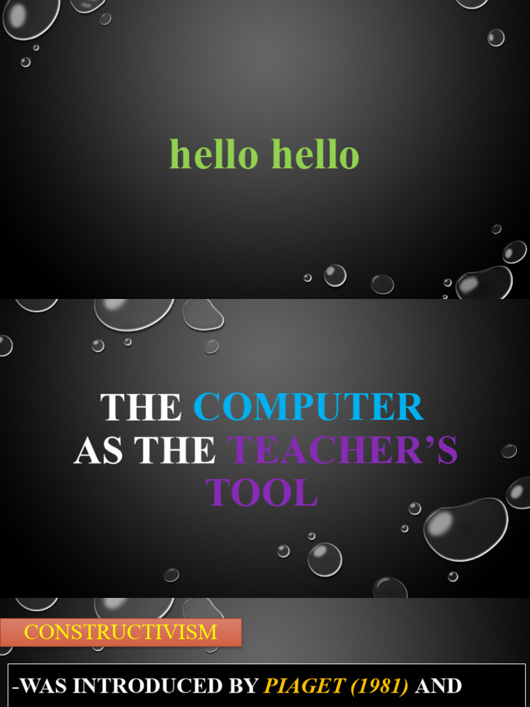 Sir Mark Repert Ing | PDF | Constructivism (Philosophy Of Education) | Information