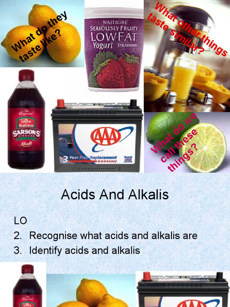 Acids and Alkalis