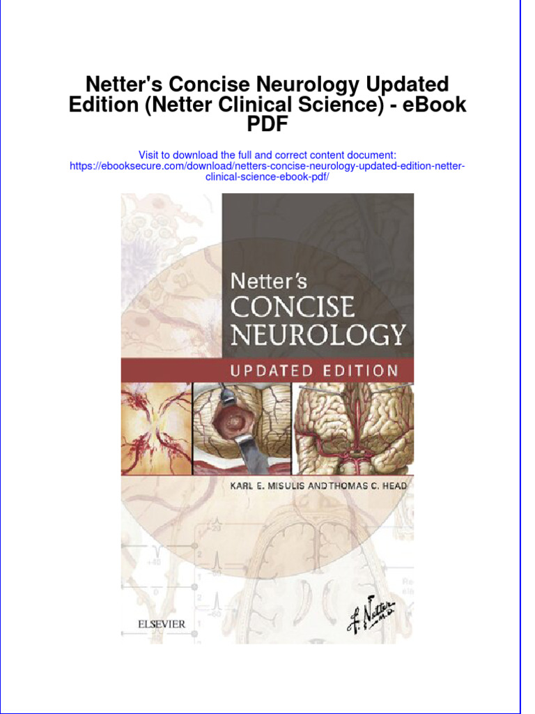 Dwnload Full Netters Concise Neurology Updated Edition Netter Clinical ... Dwnload Full Netters Concise Neurology Updated Edition Netter Clinical ...