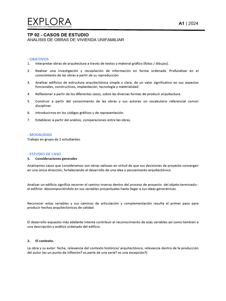 Tp02-Casos de Estudio - Consigna - 2024 | PDF