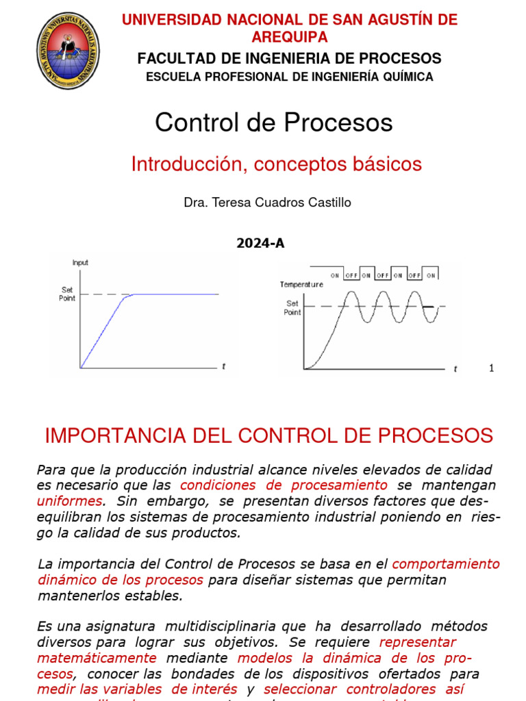 Introduccion, Conceptos Básicos | PDF | Sistema de control | Sensor