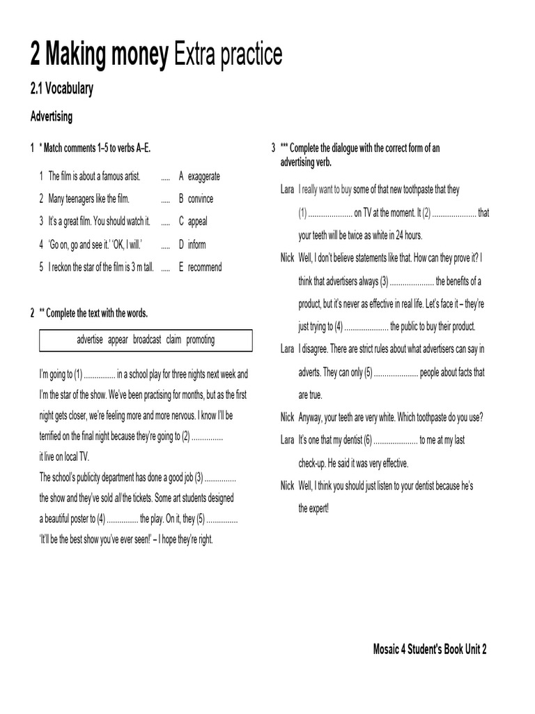Mosaic sb4 c2 pg21 VP 01 01 | PDF