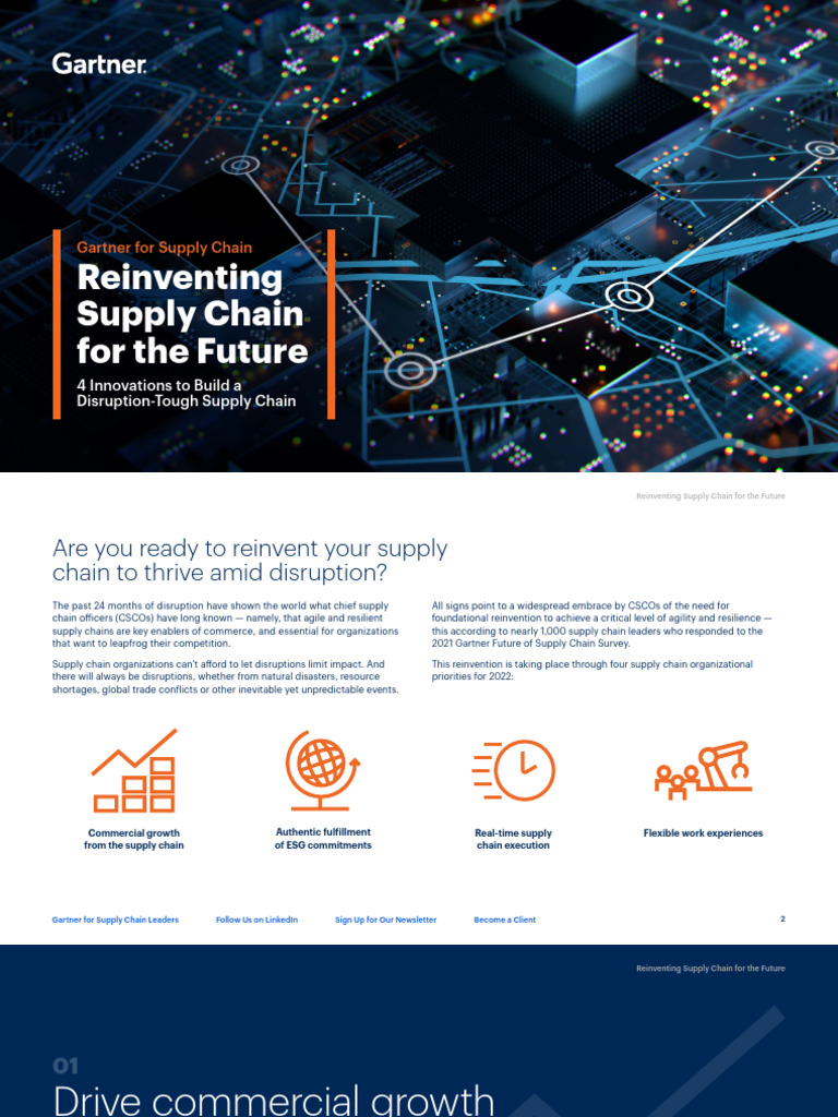 Reinventing Supply Chain For The Future | PDF | Supply Chain | Analytics Reinventing Supply Chain For The Future | PDF | Supply Chain | Analytics
