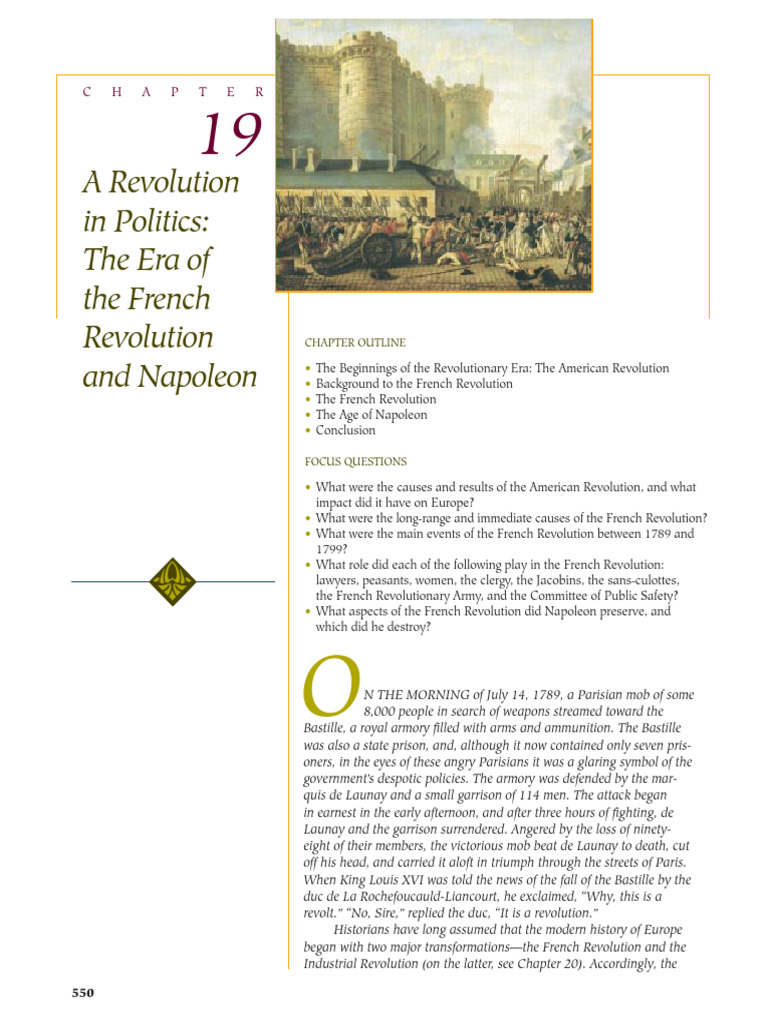 French Revolution and Napoleon Era Insights | PDF | United States ...