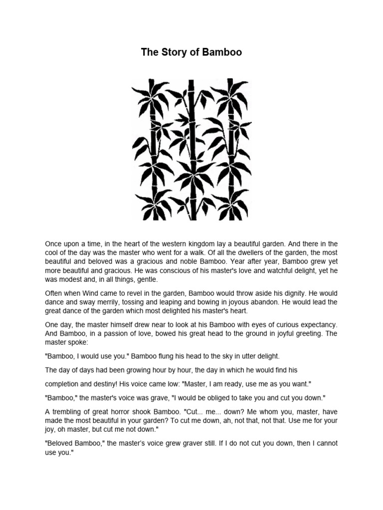 M3 - S1 - Topic 5 - The Story of Bamboo | PDF