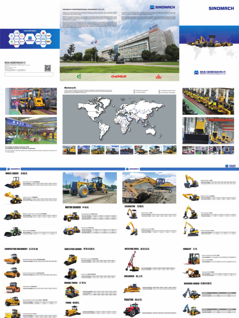 SINOMACH Catalog Year 2023 | PDF