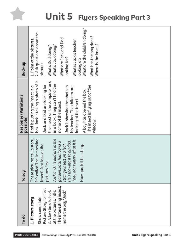 PU3-CEPT-U5 - Unit 5 Cambridge English Practice Tests | PDF ... PU3-CEPT-U5 - Unit 5 Cambridge English Practice Tests | PDF ...