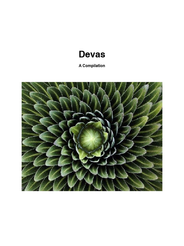 A Compilation On Devas | PDF | Consciousness | Soul
