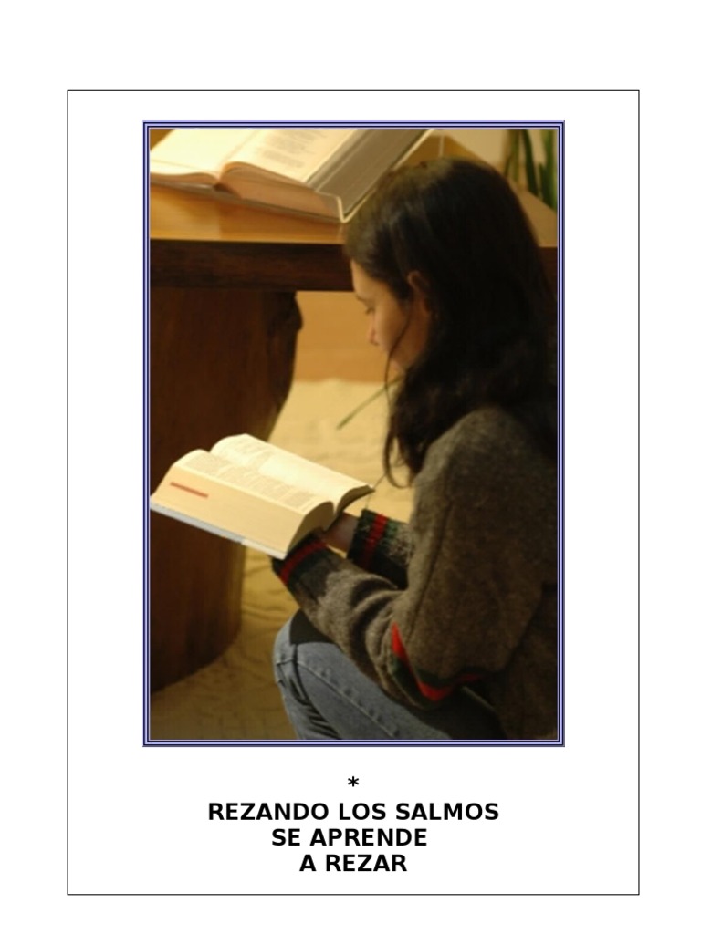 07 Rezando Los Salmos Se Aprende A Rezar | PDF | Salmos | Oración