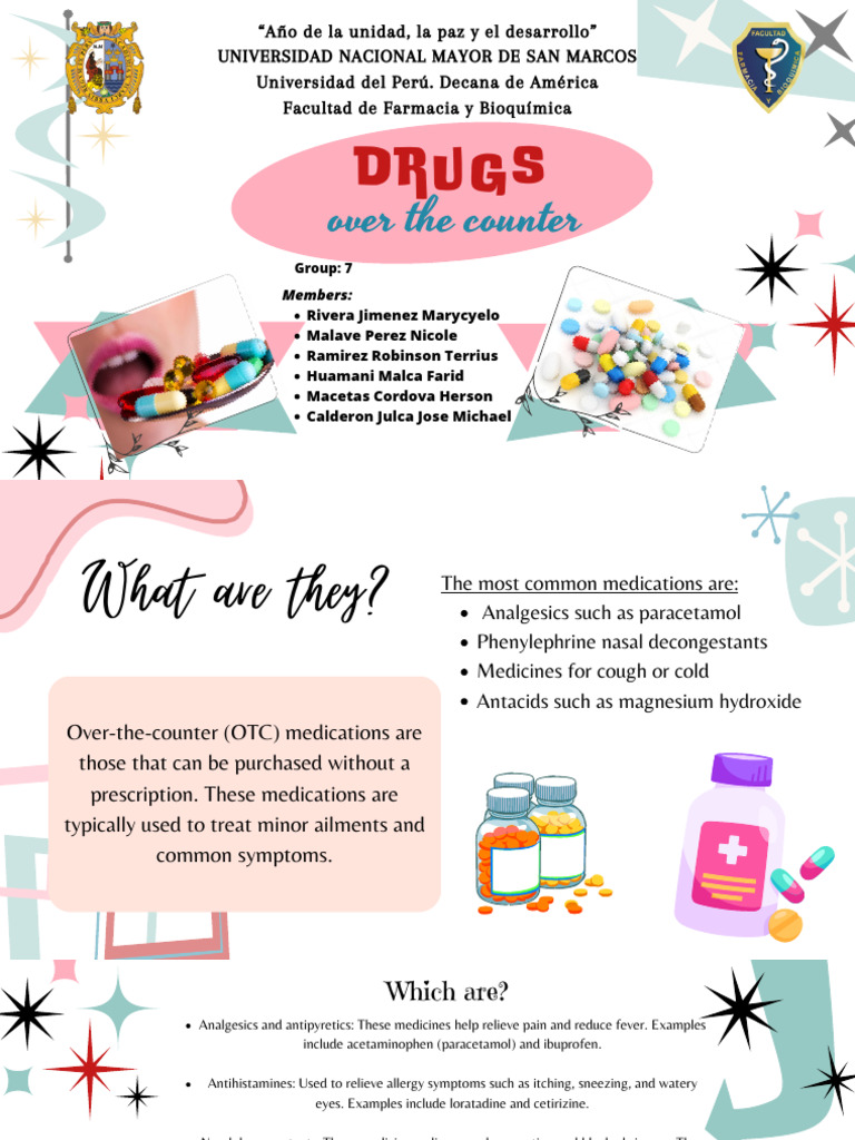 Drugs: Over The Counter | PDF | Over The Counter Drug | Clinical Medicine