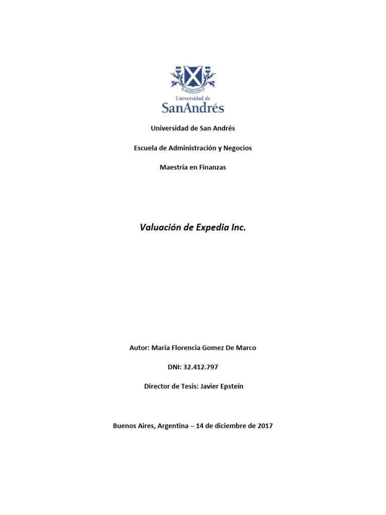 (P) (W) M. Fin. Gómez de Marco, María Florencia | PDF | Marketing ...